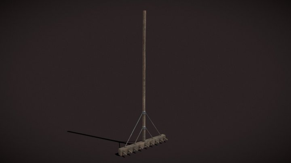 Medieval Style Rake