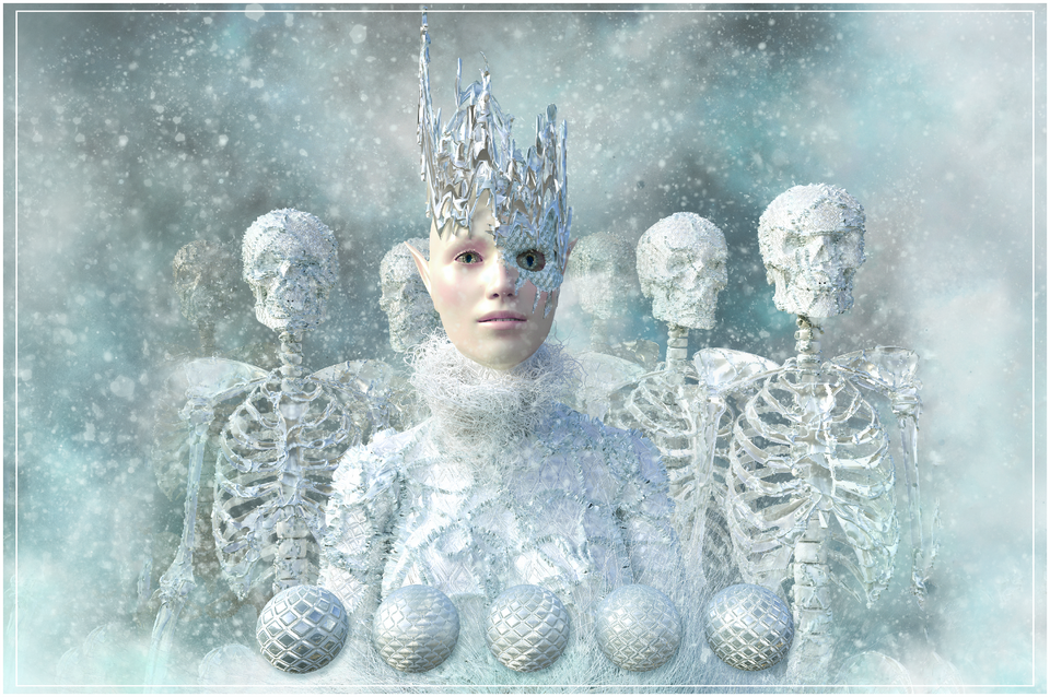 Winter Army Materials for Octane Render