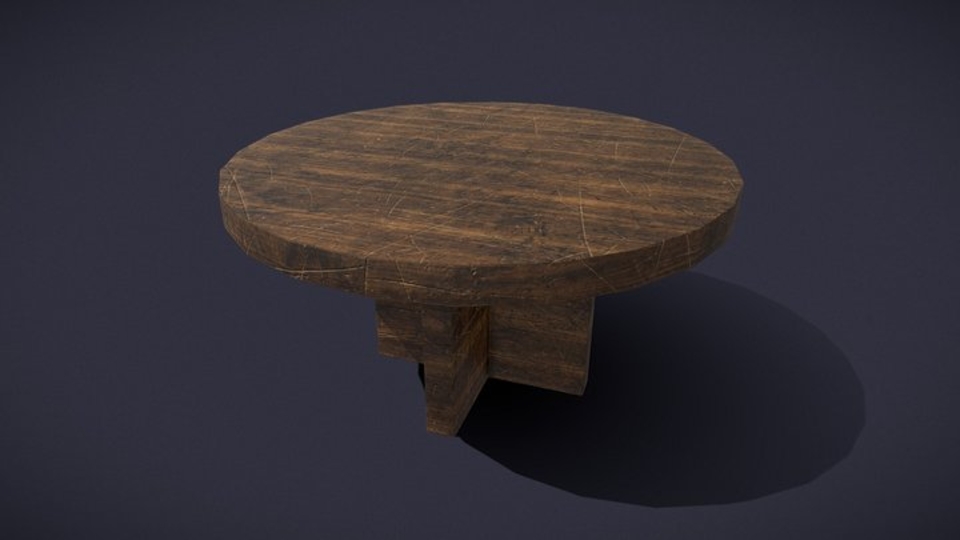 Medieval Tavern Table