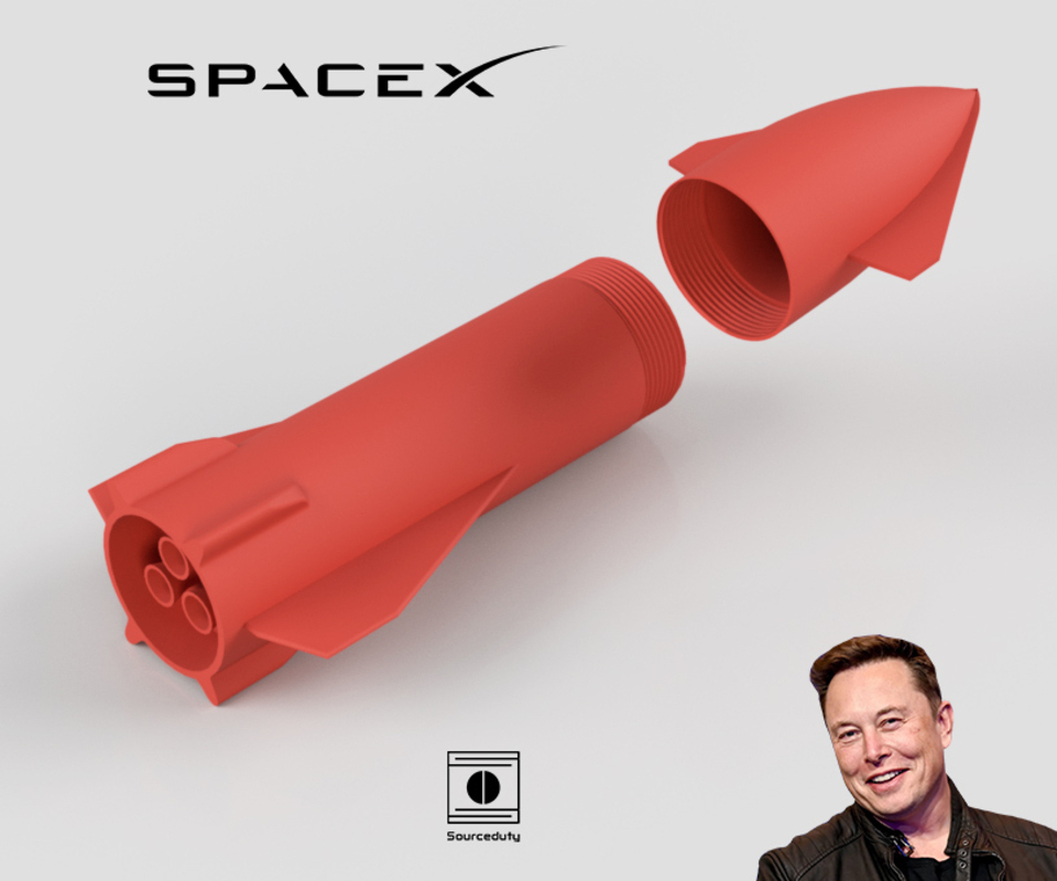 SpaceX Starship Storage Container Organizer