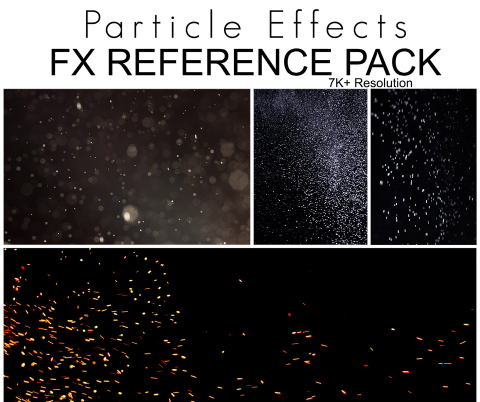 Ref Pack - Particle Effects - 1000+ Photos