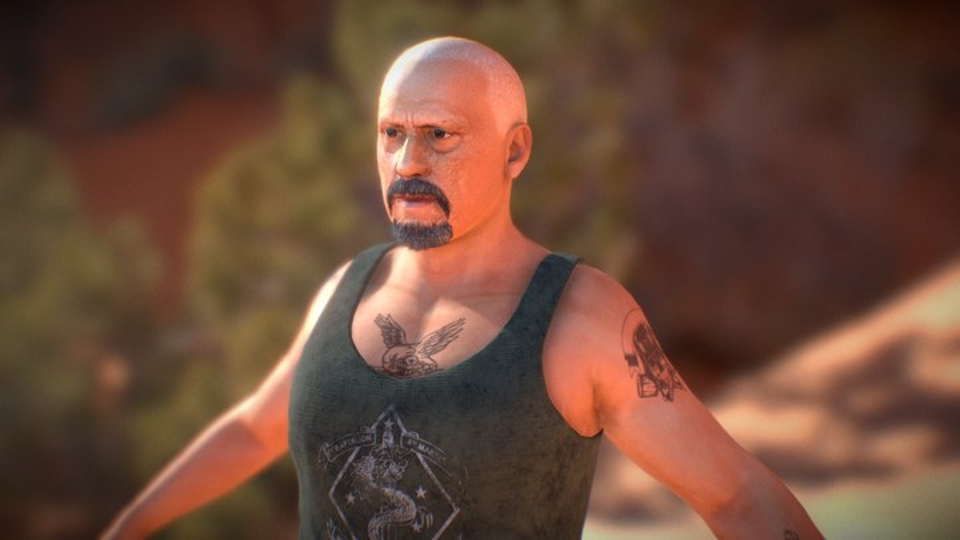 NPC Guy 01 - Rigged 3D Chracter