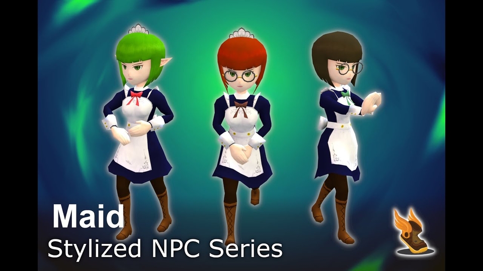 Stylized NPC - Maid