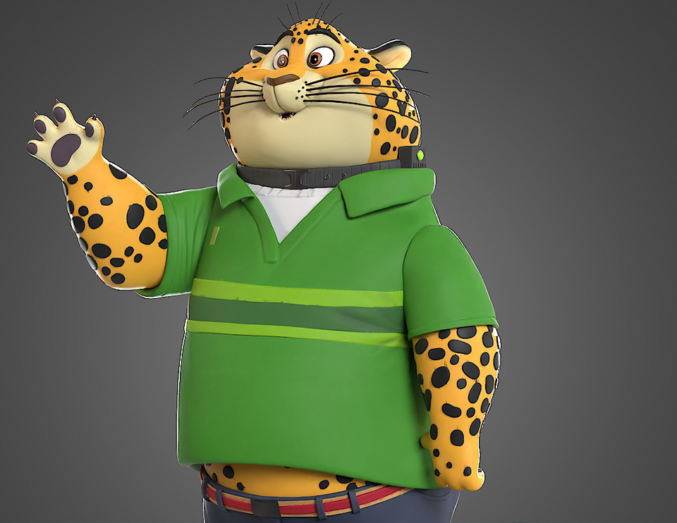 Clawhauser for printing