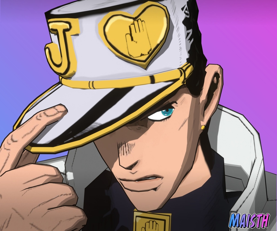 Jotaro Kujo (JoJo's Bizarre Adventure) - Rigged