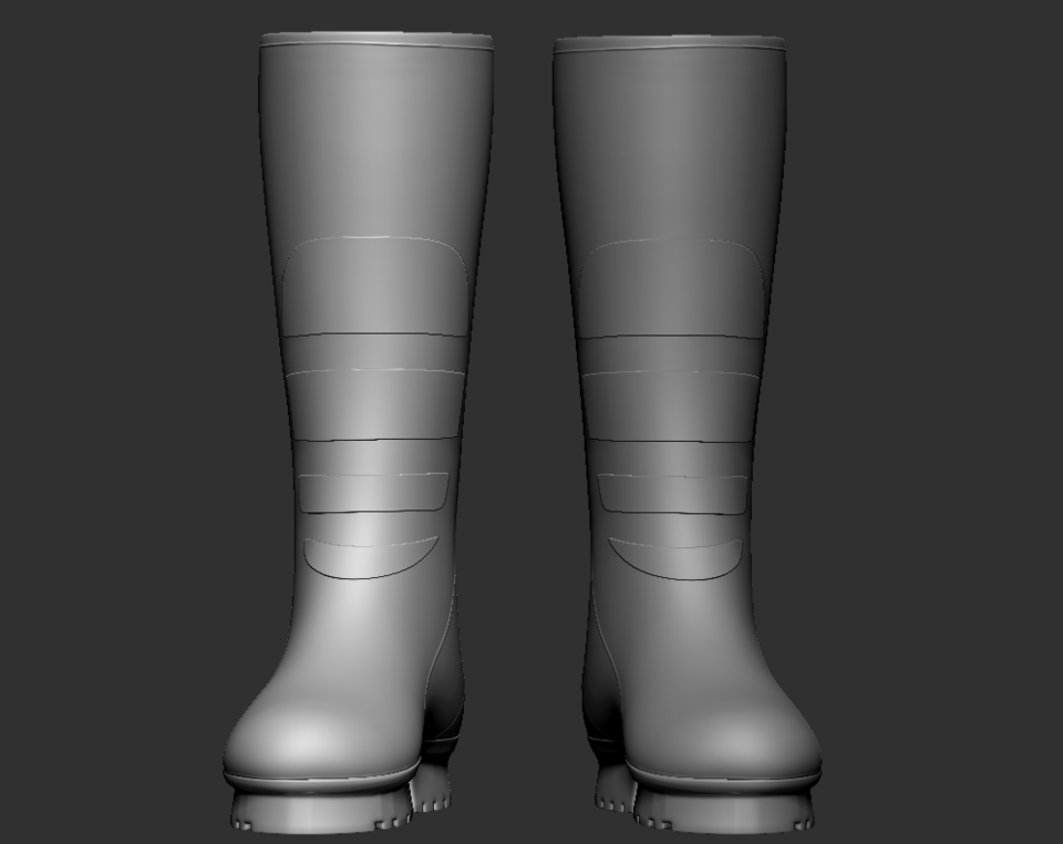 RUBBER WORK BOOTS