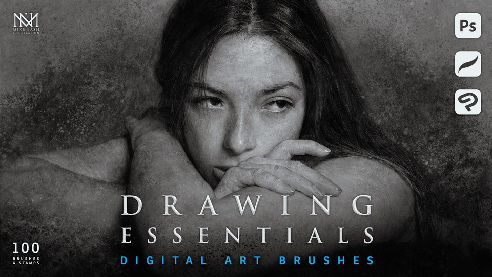 Drawing Essentials - Digital Art Brushes