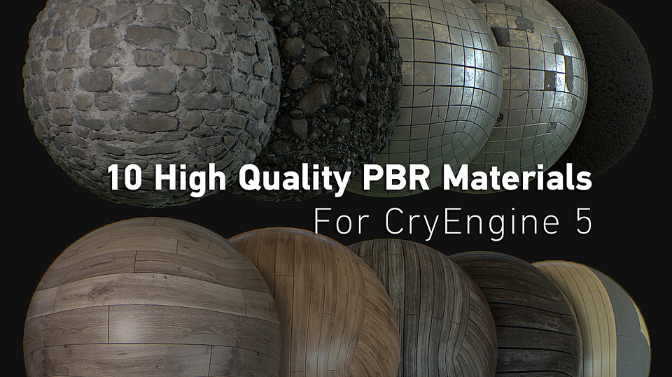Revo's PBR Texture Bundle for CryEngine