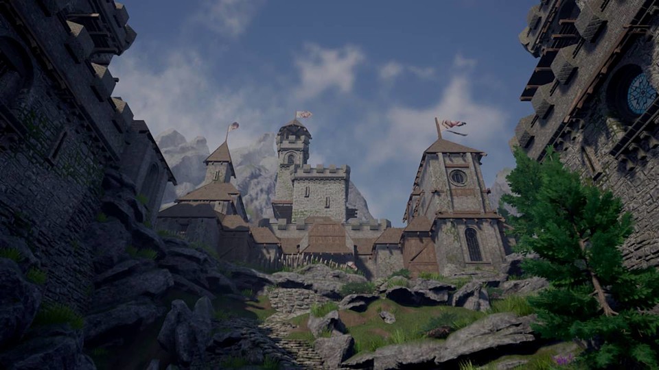 (UE4) Castle Fortress - Game Ready