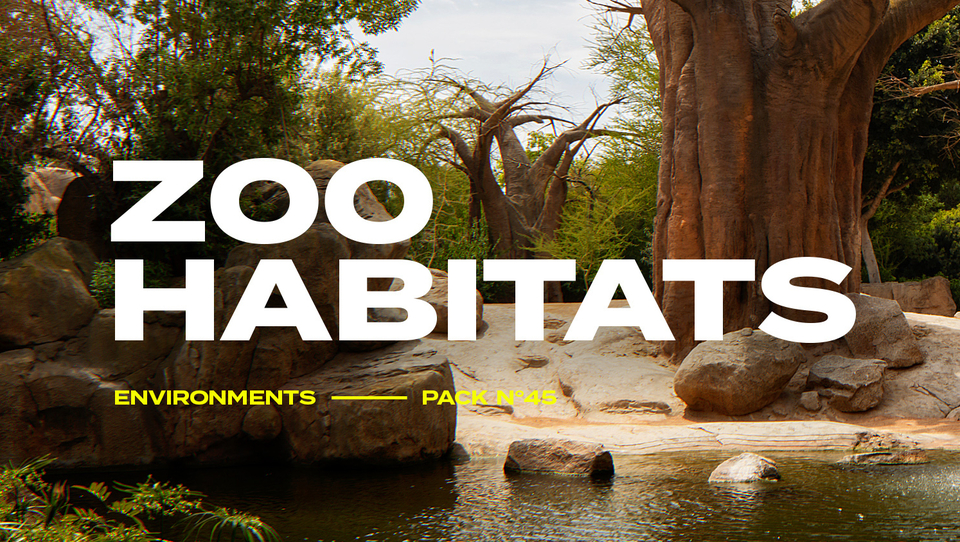 EP45 / Zoo Habitats — photo reference pack