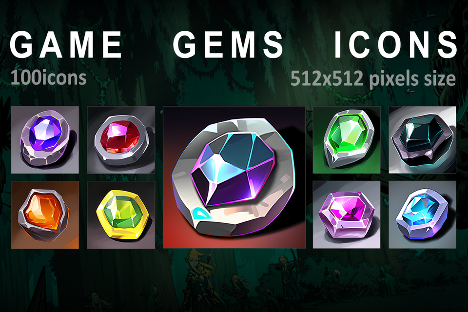 Gems Icons