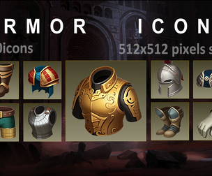 Sci-Fi Armor Icons