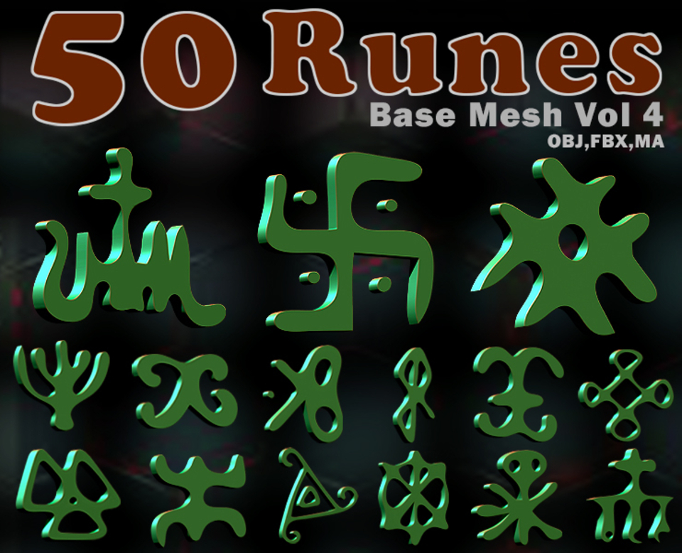 50 Runes Base Mesh Vol 4