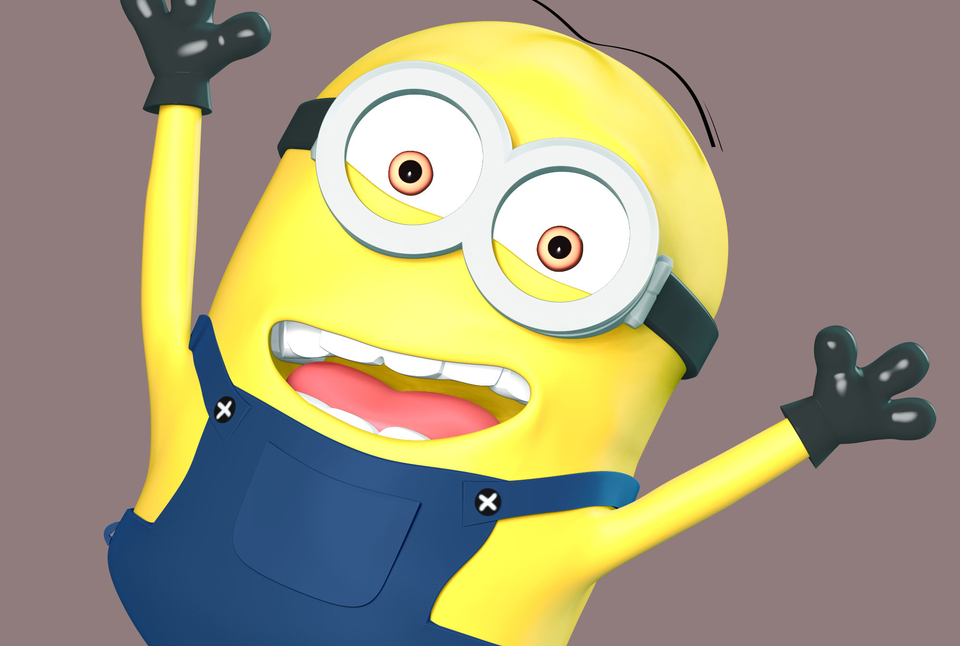The Minions Happy