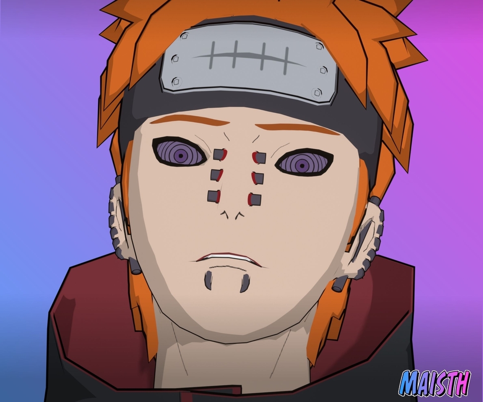 Pain (Naruto Shippuden) - Rigged