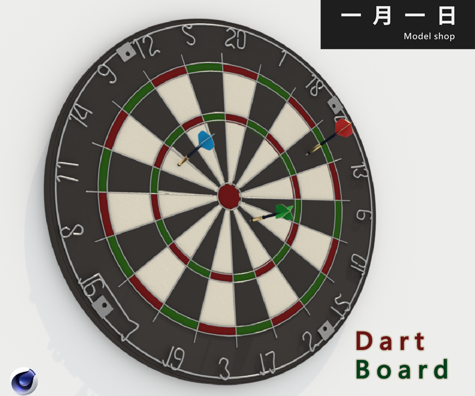 Dart board