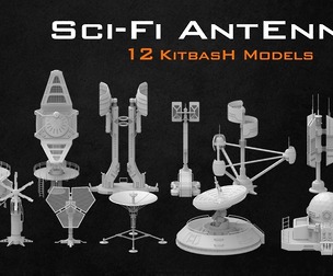 Vintage Computer Alien design 1955