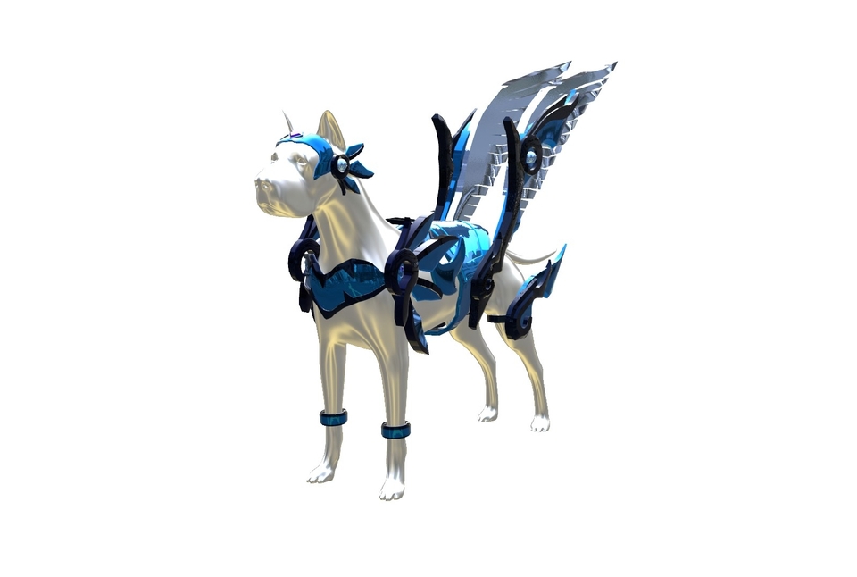 Dog Armor Fantasy 3D model