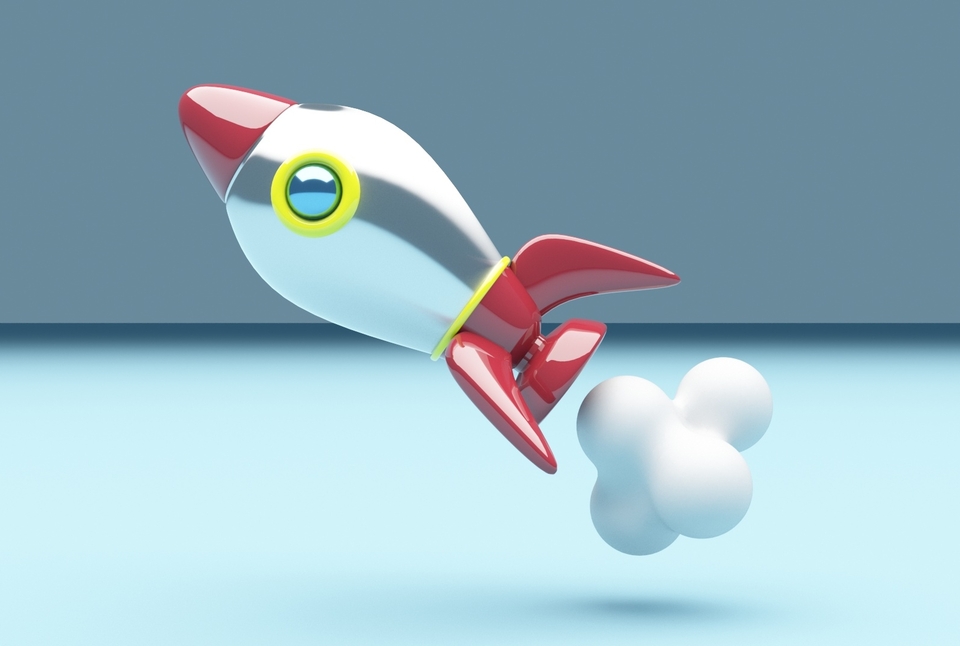Cartoon Rocket