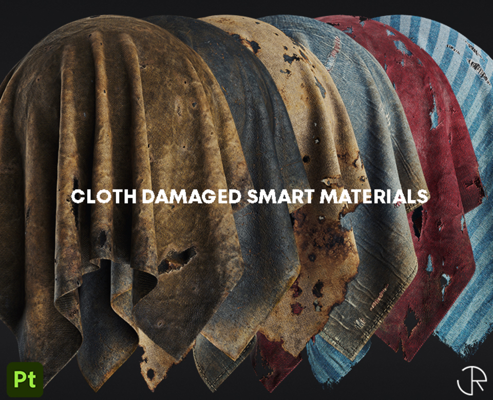 Cloth Damaged Smart materials Vol 01