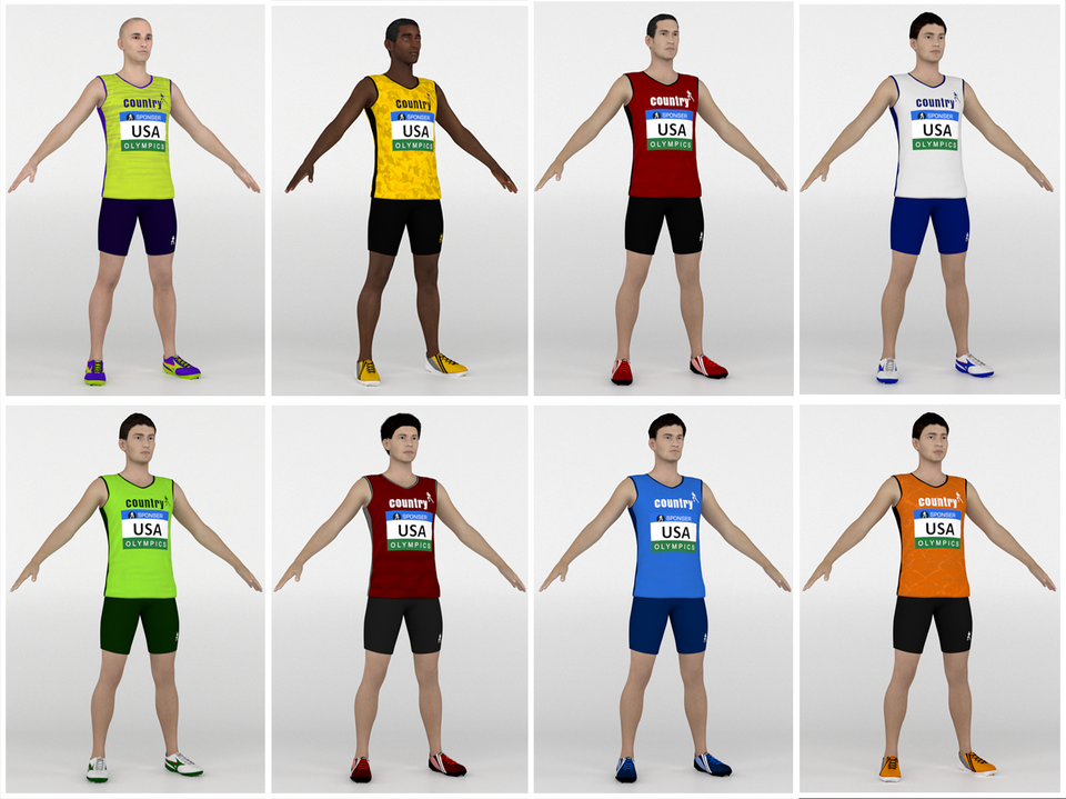 Athlete Runners Pack