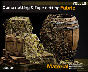 Rope Tileable PBR Material