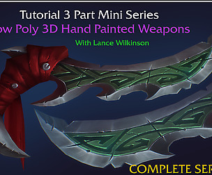 3D Hand-Painted Weapon Workshop