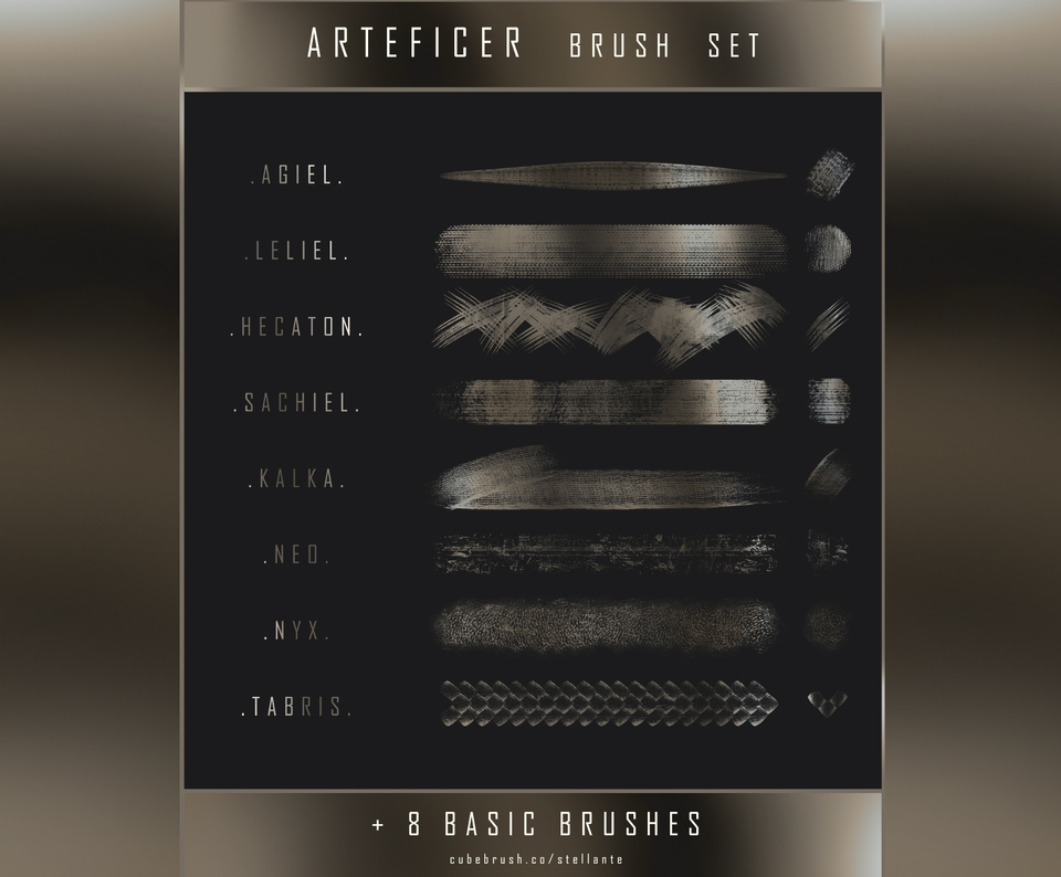 Arteficer Brush Set