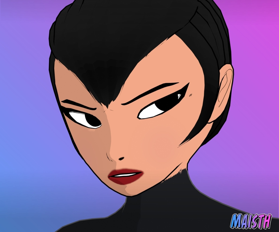 Ashi (Samurai Jack) - Rigged