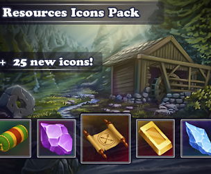 Icons: Wood, Timber, Lumber
