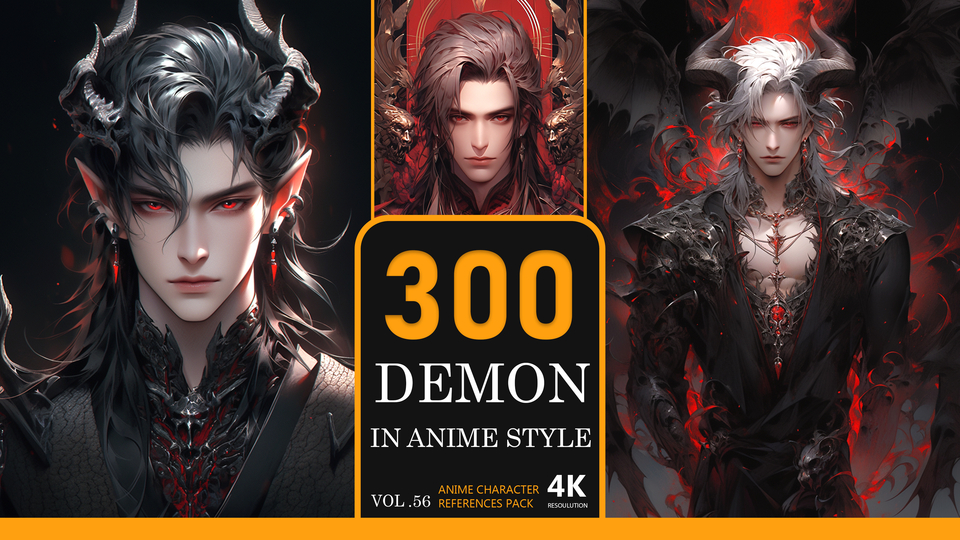 Demon In Anime Style