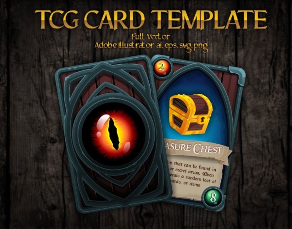 TCG Card Game Template