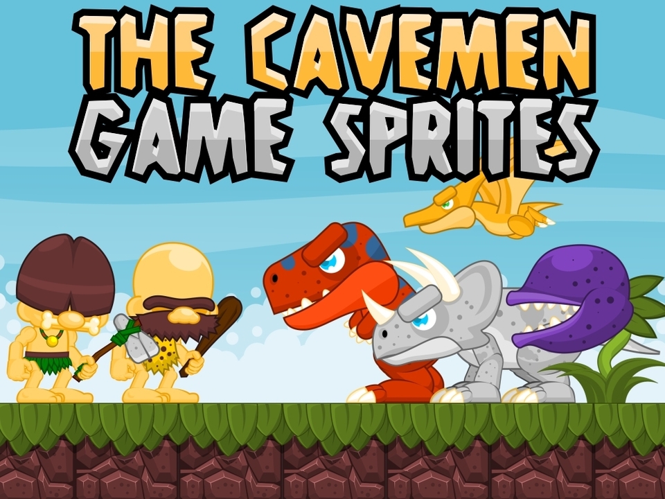 The Cavemen - Game Sprites