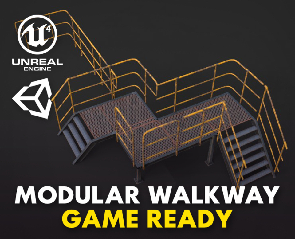 Modular Industrial Walkway