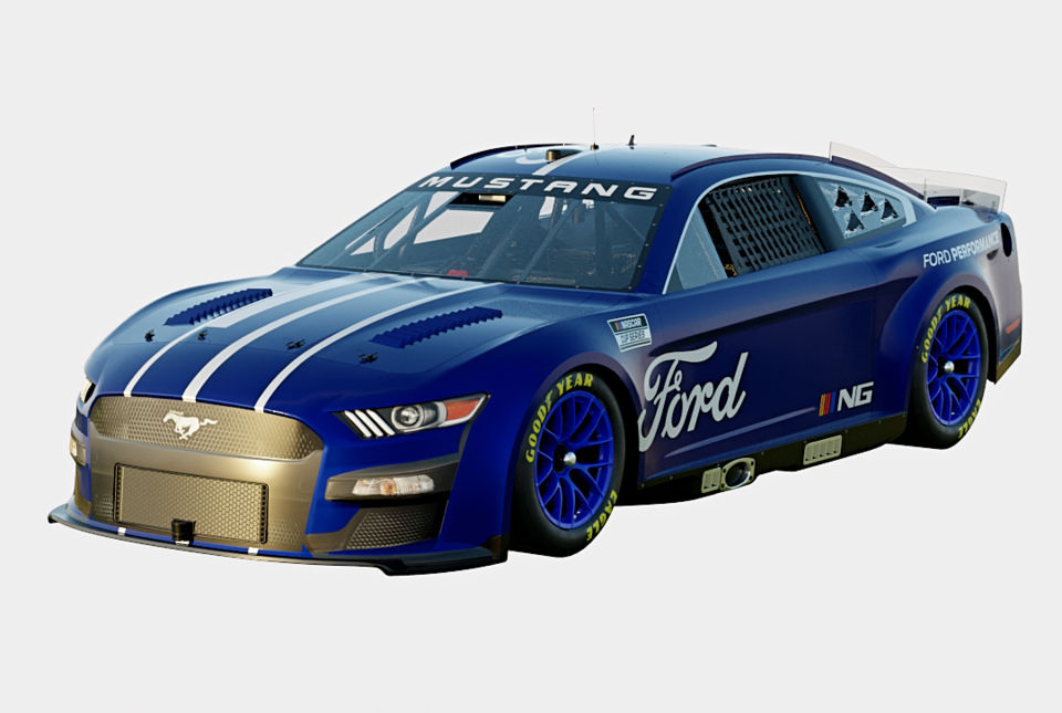 Ford Mustang Next Gen NASCAR 2022