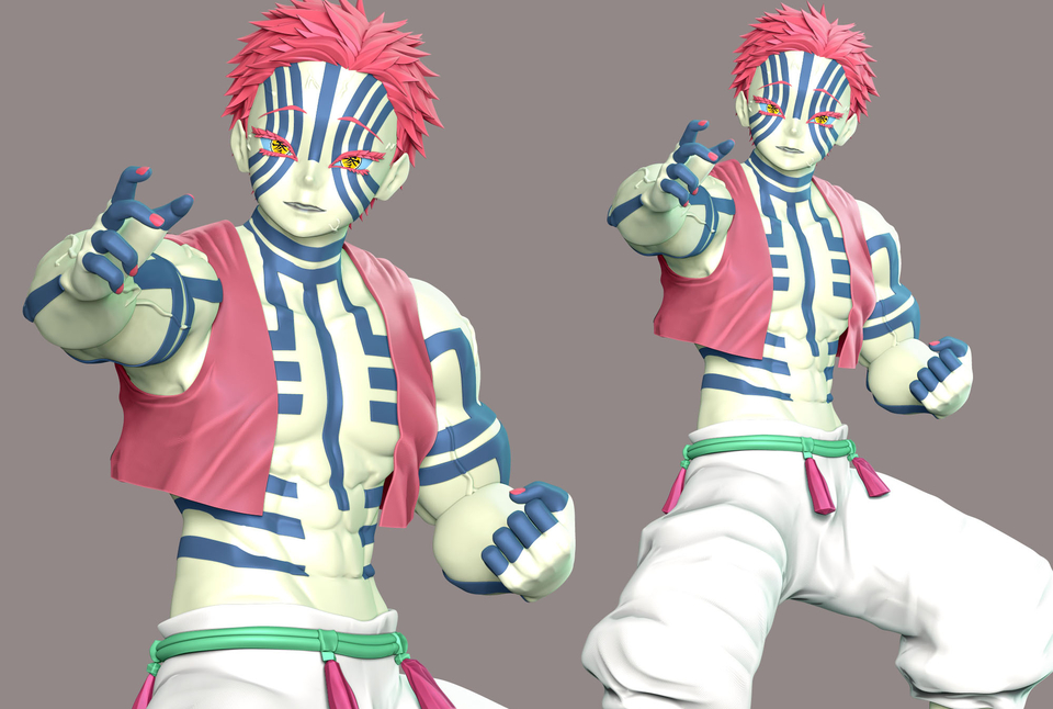 Demon Slayer - Akaza Kimetsu no Yaiba