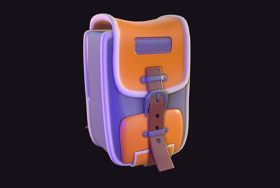 3D Stylized Backpack