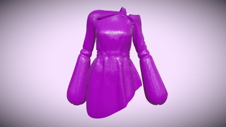 Girls Tube Dress - Metaverse | Marvelous / Clo3d