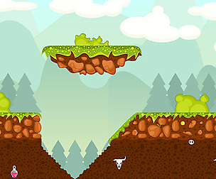 2D Forest Tileset Pack Toon Style