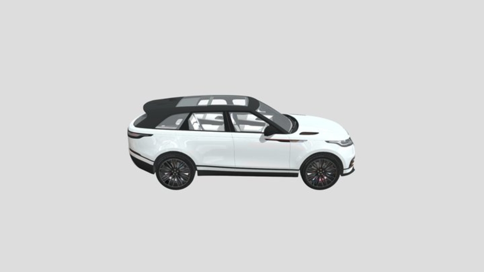 Range Rover Velar 2018 3D Model