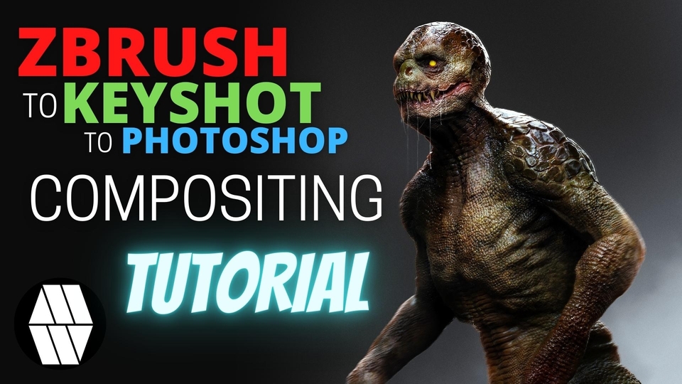 KEYSHOT to PHOTOSHOP Compositing TUTORIAL