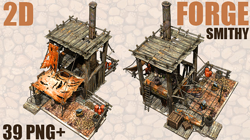2D Isometric Forge