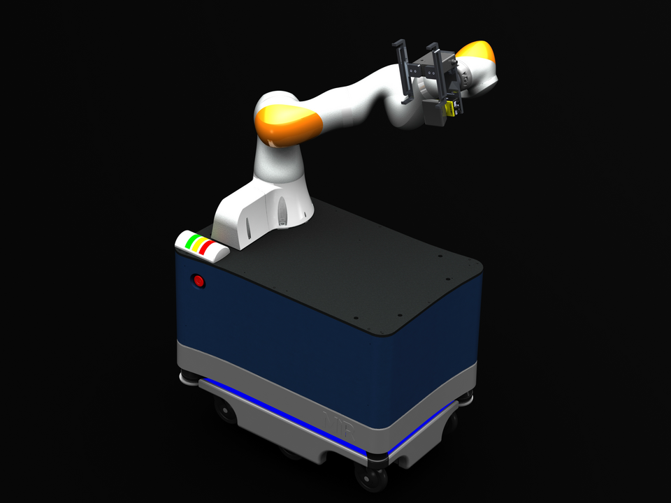 MiR Enclosed KUKA Robot Mount