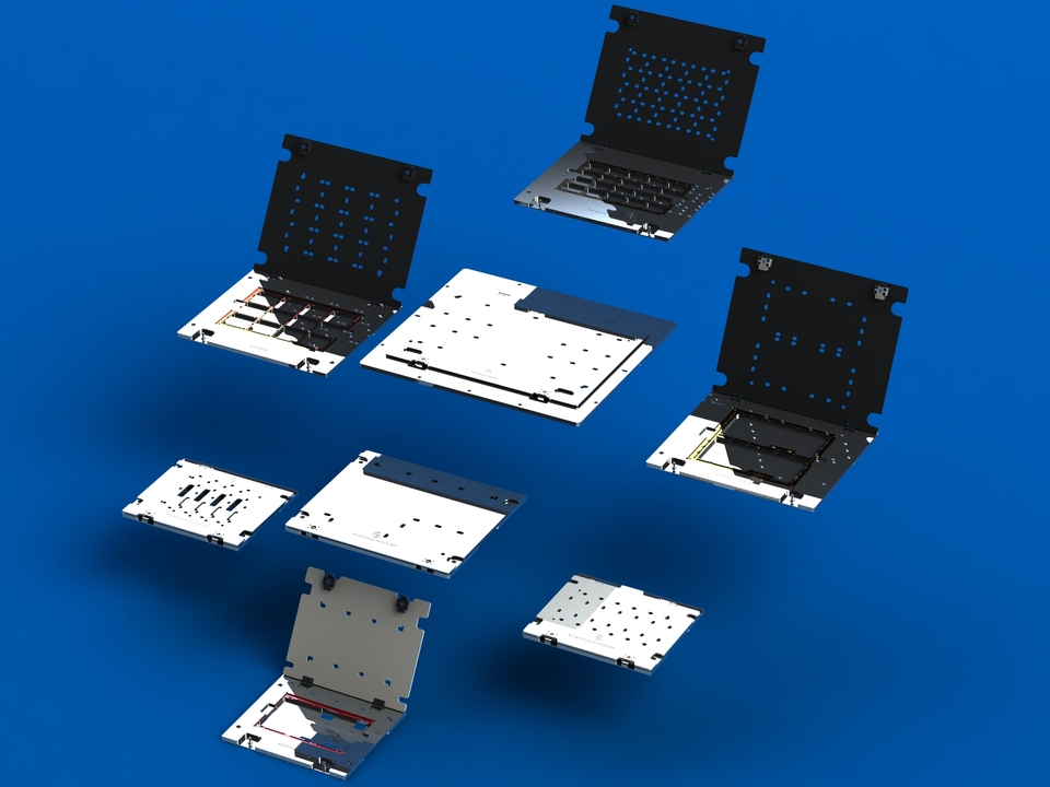 Standard Aluminium PCB Router Fixture