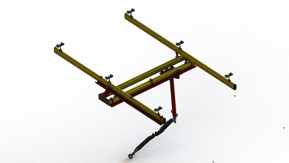 Lift Assistance Arms with Lightweight Crane System