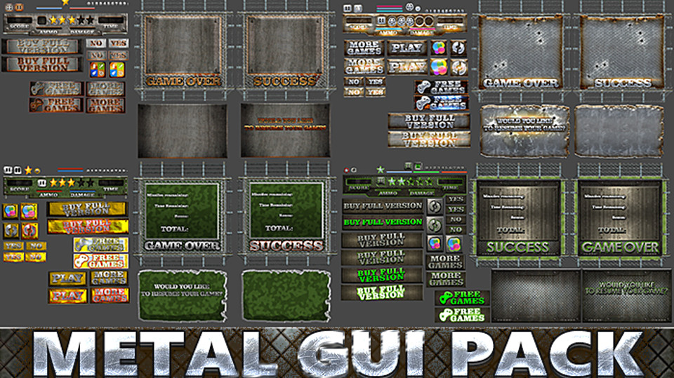 METAL GUI PACK