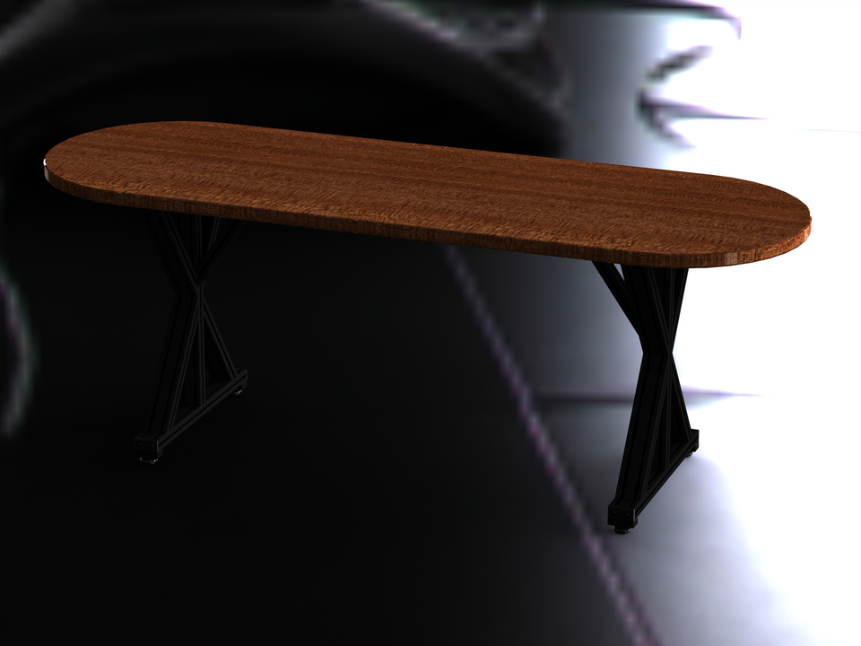 Aluminum X-Frame Table