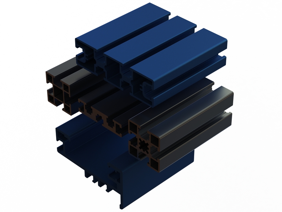 Extruded Aluminium Profile for Partition Wall