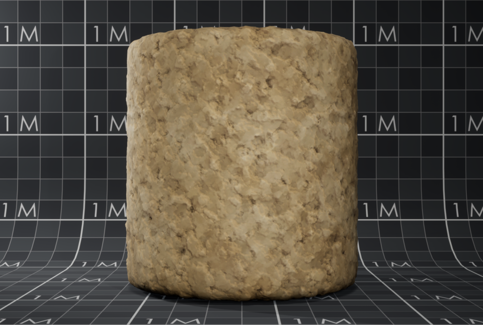 Stylized Ground Sand Soil