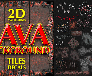 Pixel Art Swamp Tile Set